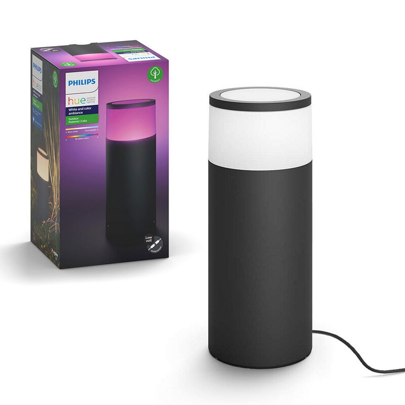 Buy Philips Hue Outdoor Pedestal/Post Colour Ambiance LED Light ...