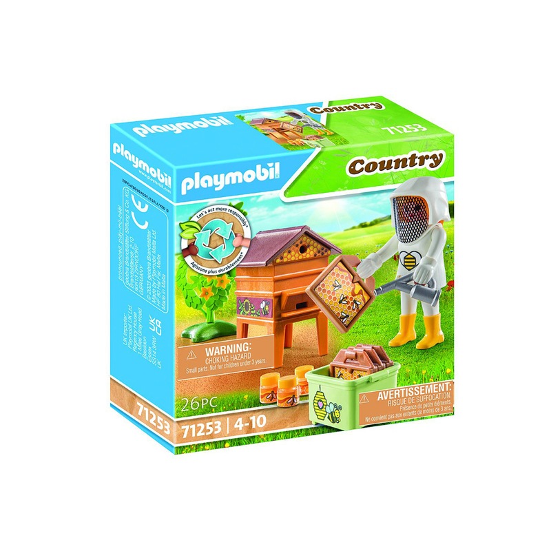 Buy Playmobil Female Beekeeper Kids/Childrens Interactive Play Fun Toy ...
