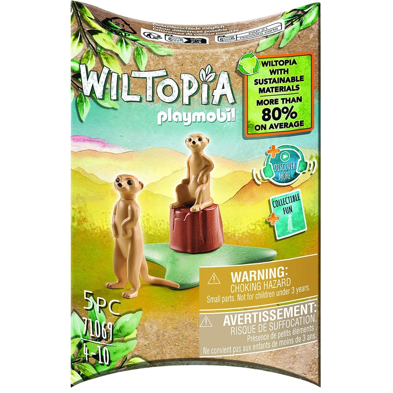 Buy Playmobil Meerkats Kids/Childrens Interactive Animal Fun Play Toy ...