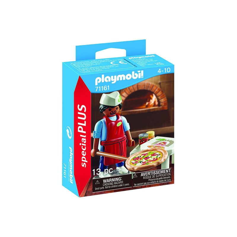 Buy Playmobil Pizza Baker Kids/Childrens Interactive Action Figure Toy ...