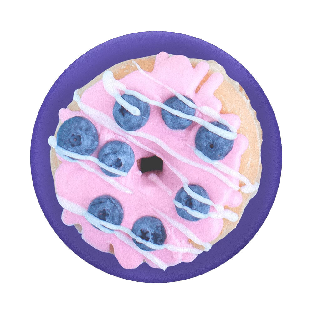 Buy PopSockets Blue Berry Donut Swappable Top for Pop Socket Base Grip ...
