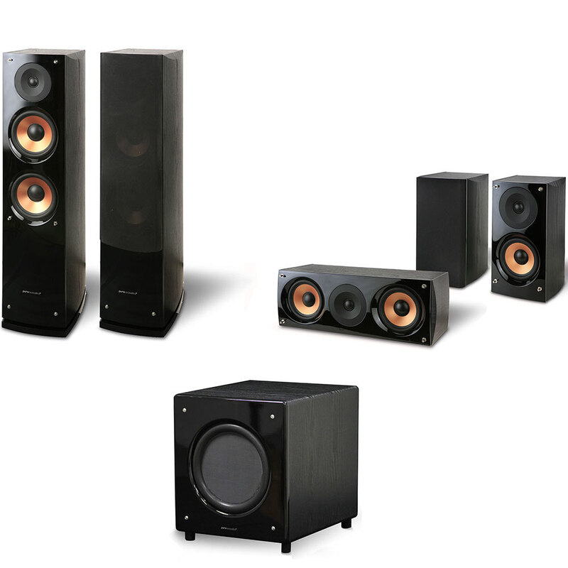 Buy Pure Acoustics Supernova 5.1ch Speaker Pack w/Subwoofer for Home ...
