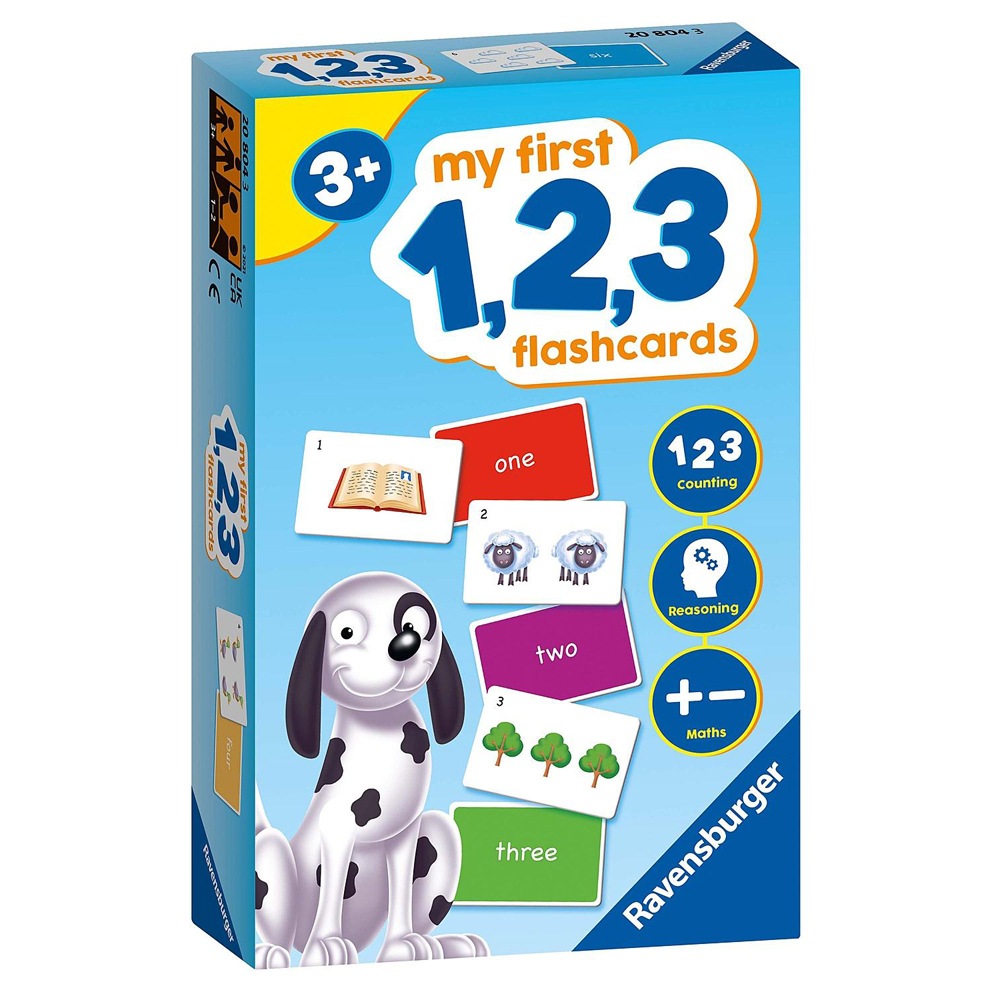 Buy Ravensburger First Number Flashcards Kids/Childrens Jigsaw Puzzle ...