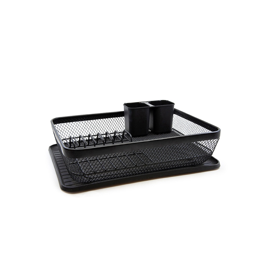 Buy Salt & Pepper Ebony 43x13.5cm Dish Rack/Cutlery Holder Storage ...