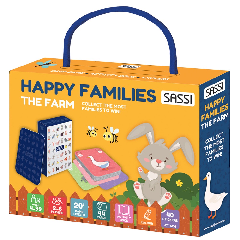 Buy Sassi Games Happy Families Farm Game Kids/Children Educational ...