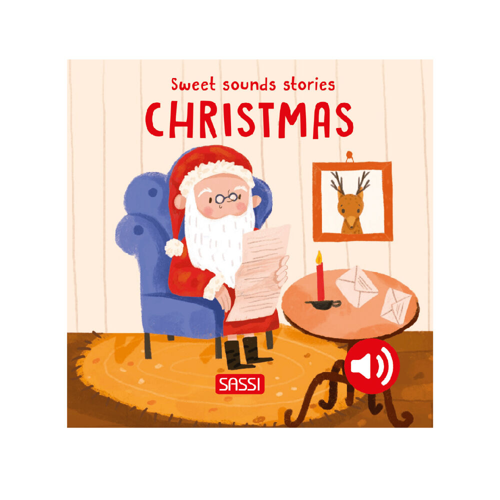 Buy Sassi Sweet Sounds Stories Baby/Kids Audio Board Book Christmas 12m ...