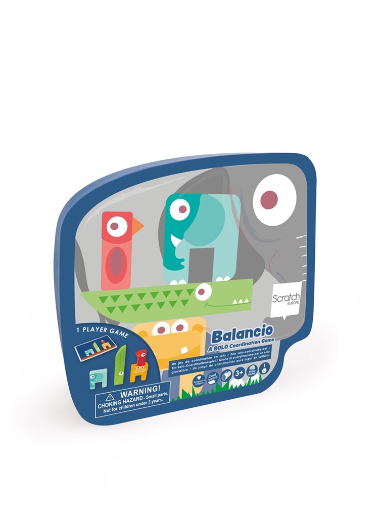 Buy Scratch Europe EduGame Balancio Stack/Place Animal Card Challenge ...