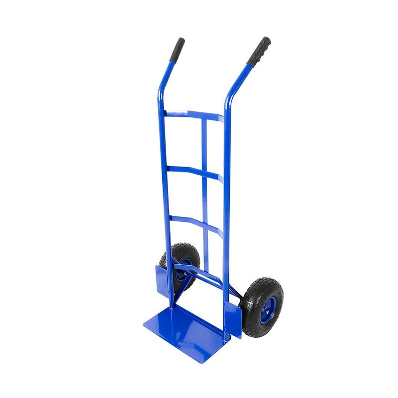 Buy Shift Right 200kg Heavy Duty Utility Hand Trolley w/ Pneumatic Tyre ...