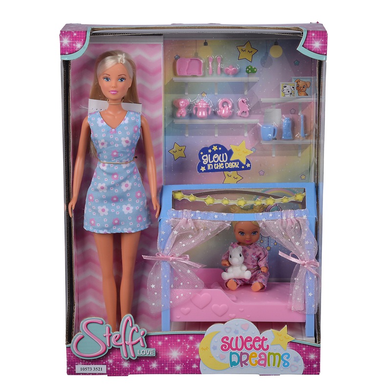 Buy Simba Steffi Love Sweet Dreams Doll Playset Kids Imaginative Play ...