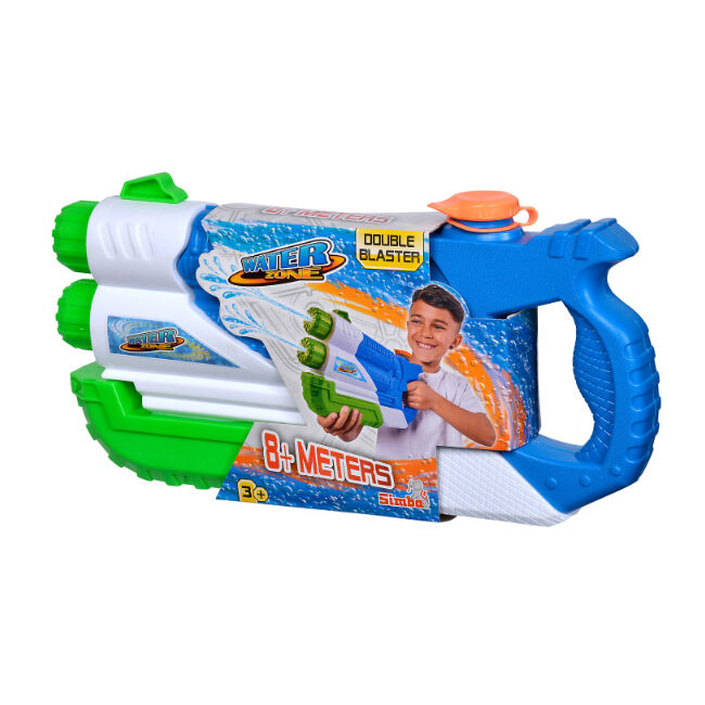 Buy Simba Waterzone Double Blaster Water Gun 36.5cm Kids Outdoor Beach ...