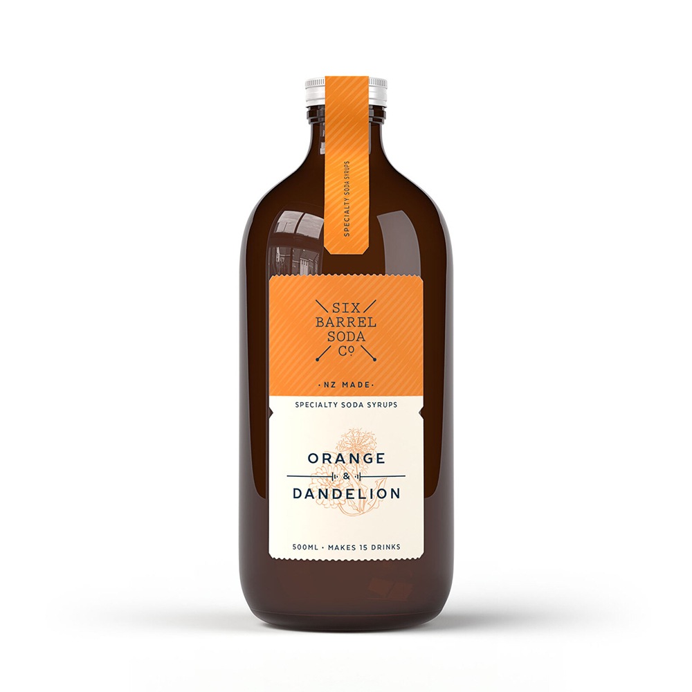 Buy Six Barrel Soda Co 500ml Soda/Sparkling Water Low Sugar Syrup ...