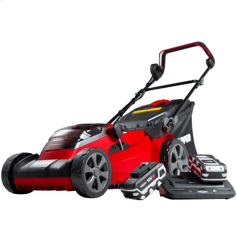 Buy Snapper 18V Electric Cordless Grass Lawn Mower Kit w/ 2x 5.0Ah ...