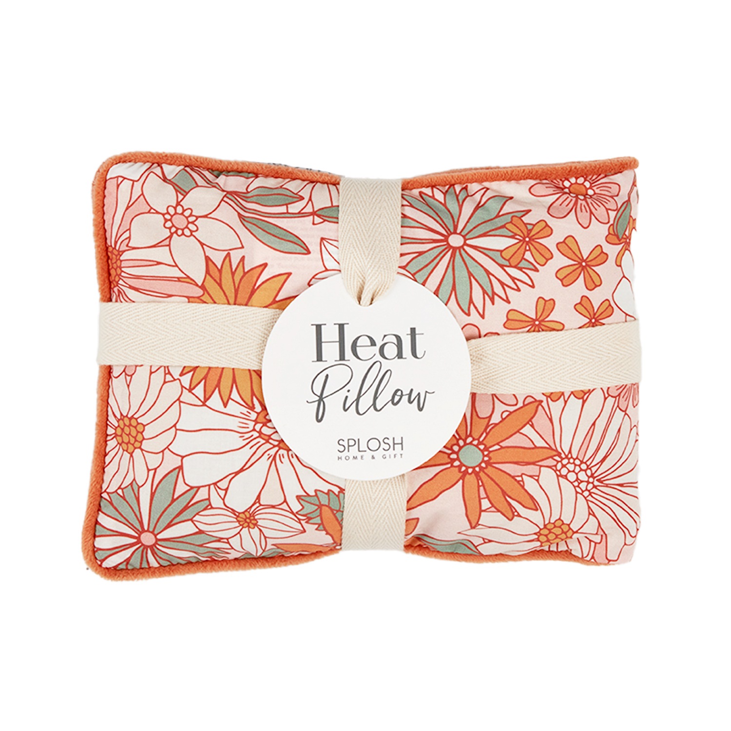 Buy Splosh Wellness Retro Floral Heat Pillow Hot/Cold Velvet Pack ...