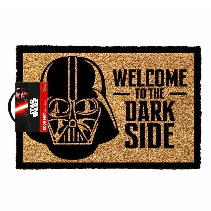 Buy Star Wars 60x40cm Welcome To The Dark Side Door Mat Floor Entrance ...