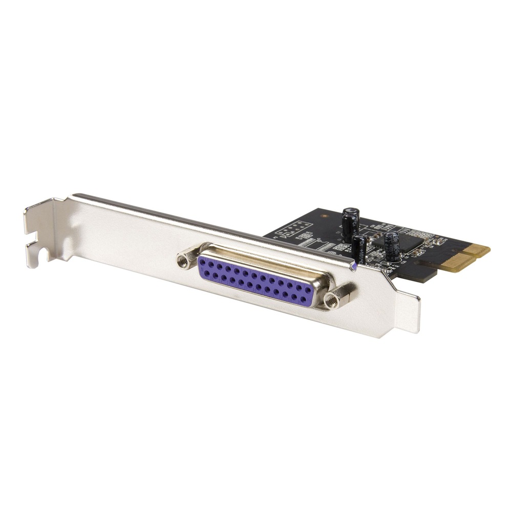 Buy StarTech 1 Port PCI Express/PCIE Dual Profile Parallel Adapter ...