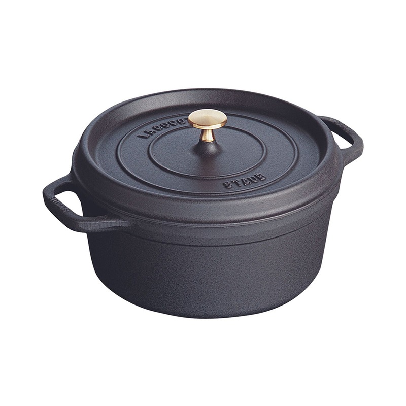 Buy Staub 24cm/3.8L Cast Iron Round Cocotte Pot w/ Lid Induction ...