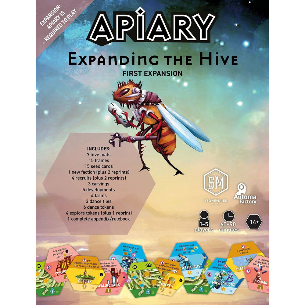 Buy Stonemaier Games Apiary Expanding the Hive Strategy Board Game Kids ...