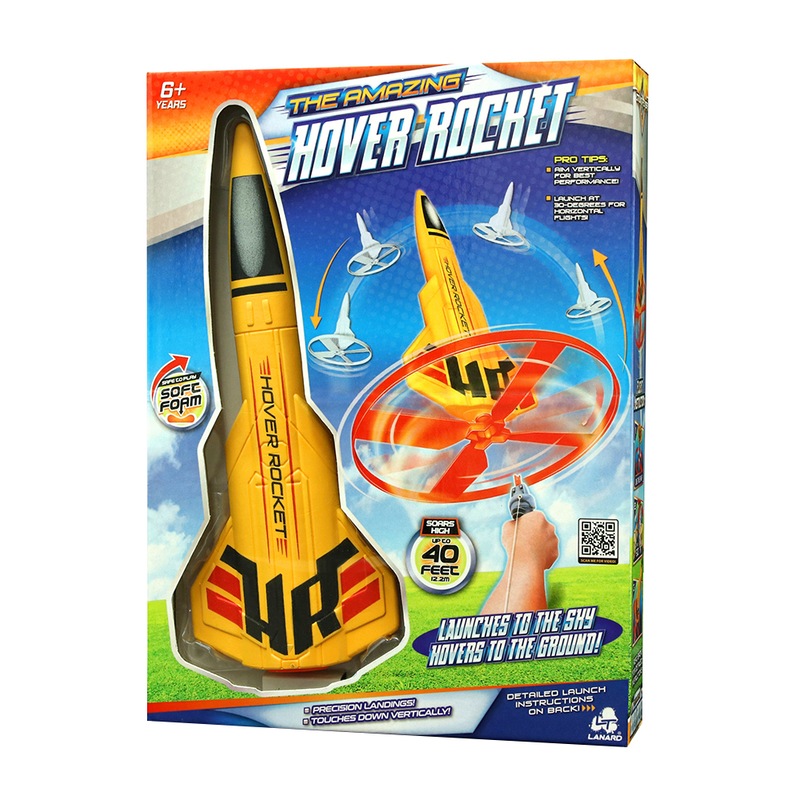 Buy Stunt Flyer Ripcord Hover Rocket Kids/Children Outdoor Fun Play Toy 6y+ - MyDeal