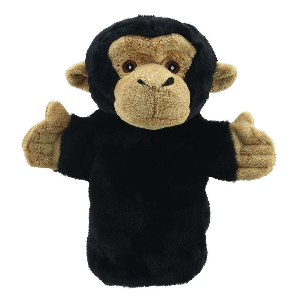 Buy The Puppet Company Chimp Animal Puppet Buddies 25cm Hand Toy Black ...