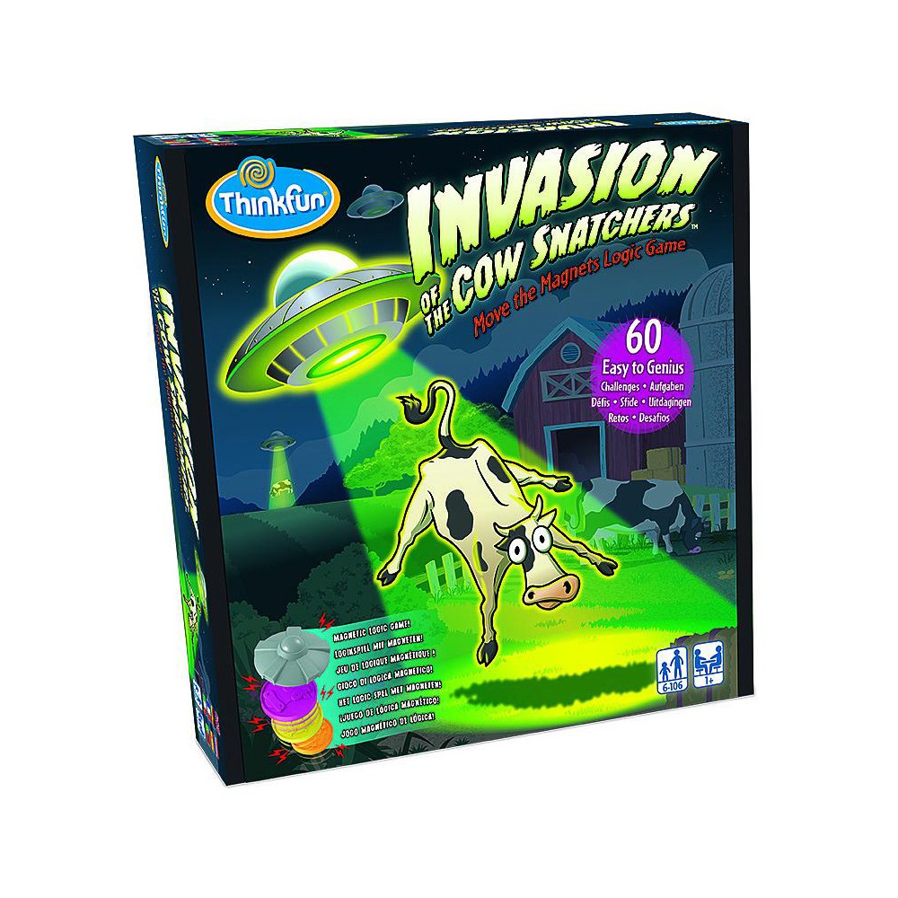 Buy ThinkFun Invasion Of The Cow Snatchers Family Board Game Kids ...