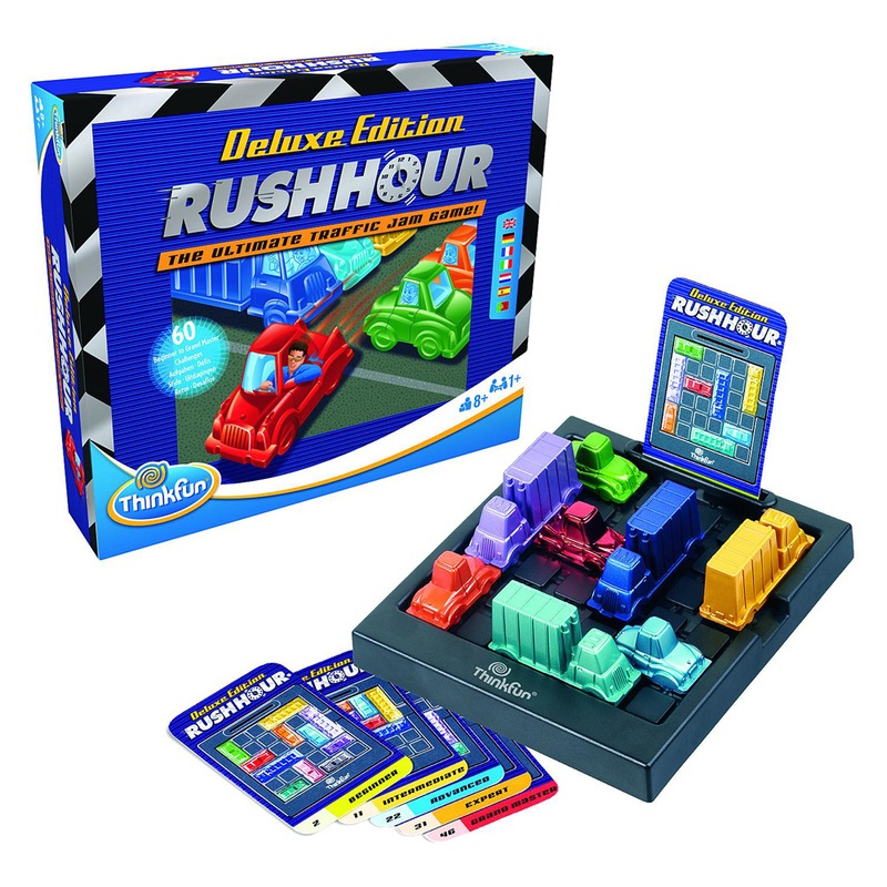 Buy ThinkFun Rush Hour Deluxe Edition Logic And Problem Solving Game Kids 8y+ - MyDeal