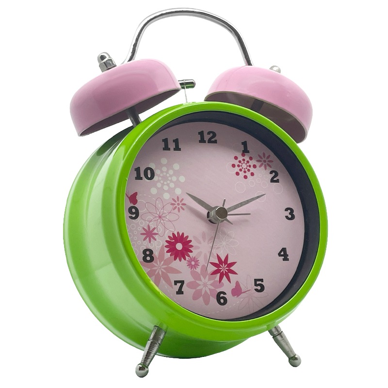 Buy Tik Tok Tubell Kids/Childrens Analog Desk Standing Alarm Clock Time ...