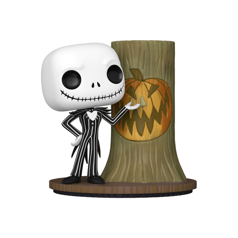Buy TNBC Jack w/ Halloween Town Door 30th Anniversary Pop Deluxe Figure ...