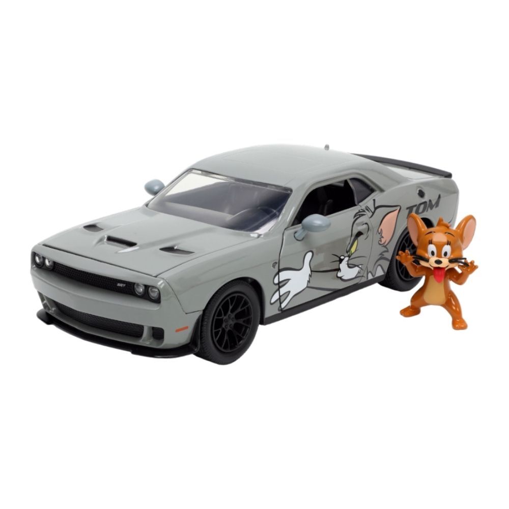 Buy Tom & Jerry 2015 Dodge Challenger Hellcat w/ Jerry Figure Kids ...