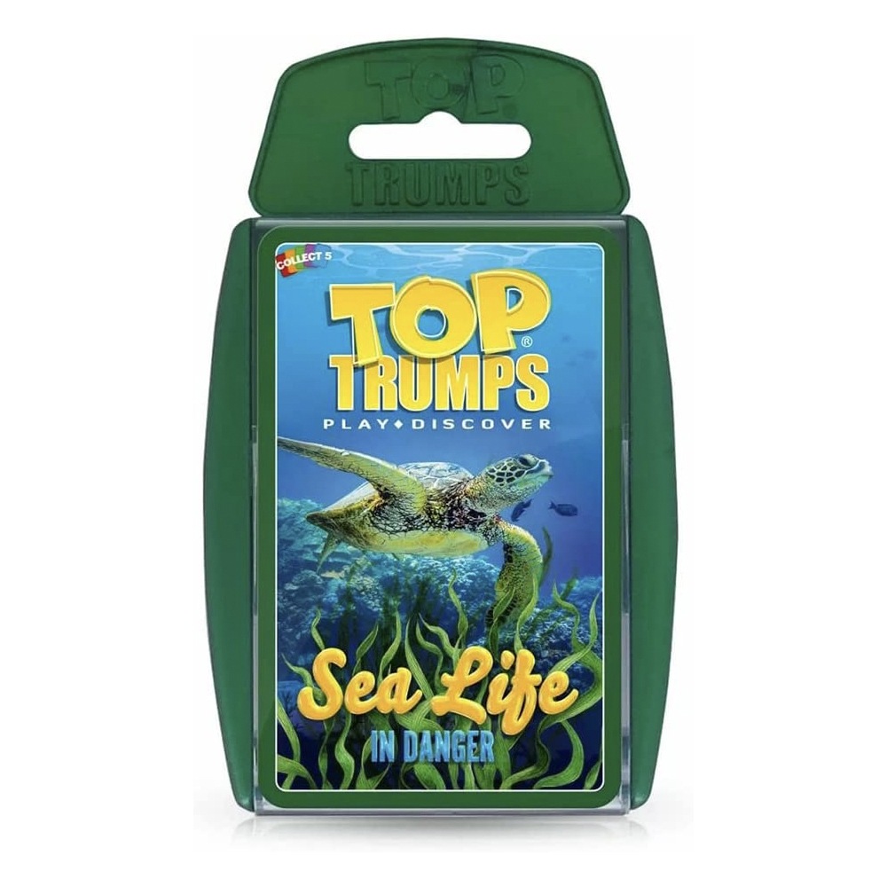 Buy Top Trumps Sea Life in Danger Interactive Playing Card Deck Game ...