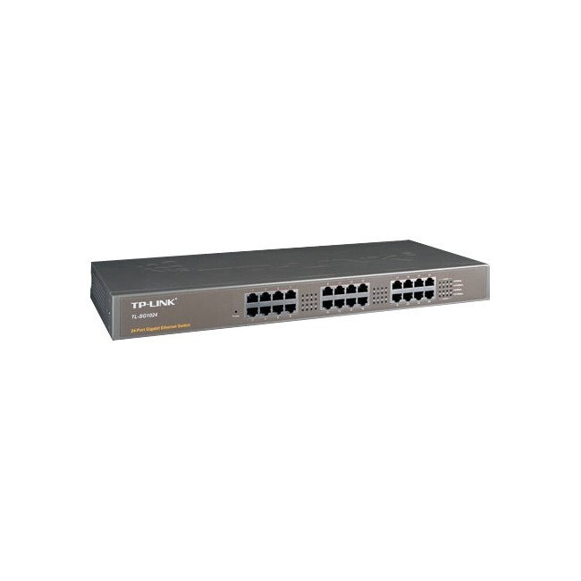 Buy TP Link 24-Port Unmanaged Gigabit Network Switch Metal Rack Mount ...