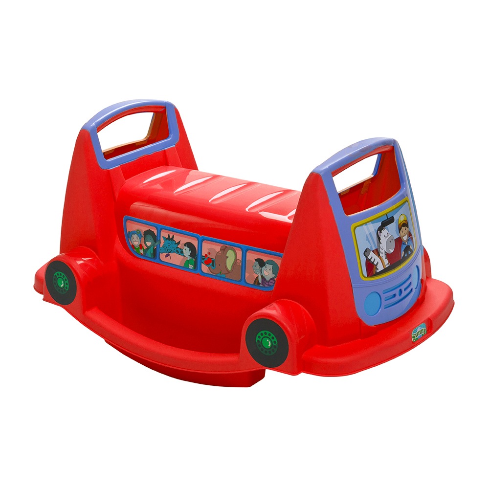 Buy Tuff Play 78x55cm Rocking Bus Ride On Toy Kids/Children 2-6y Indoor ...