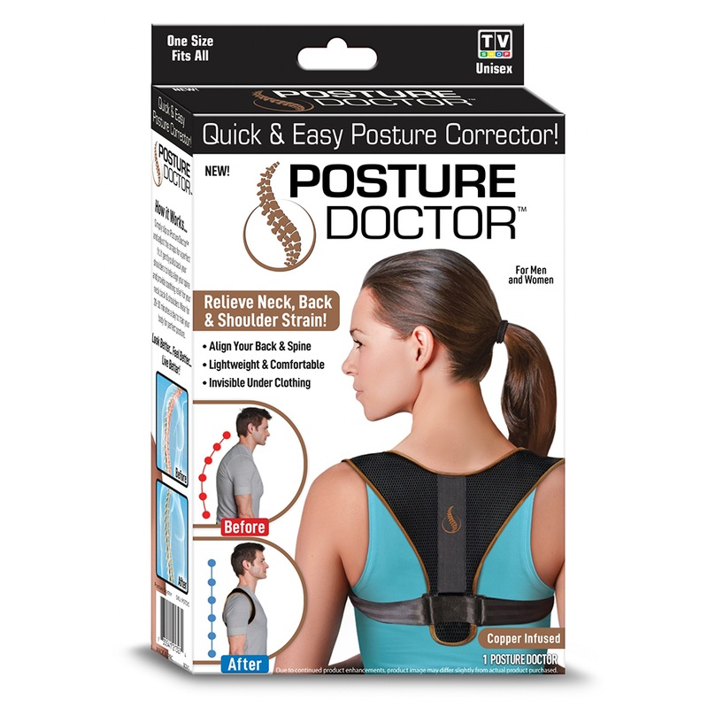 Buy TV Shop Posture Doctor Wearable Back/Neck/Shoulder Posture ...