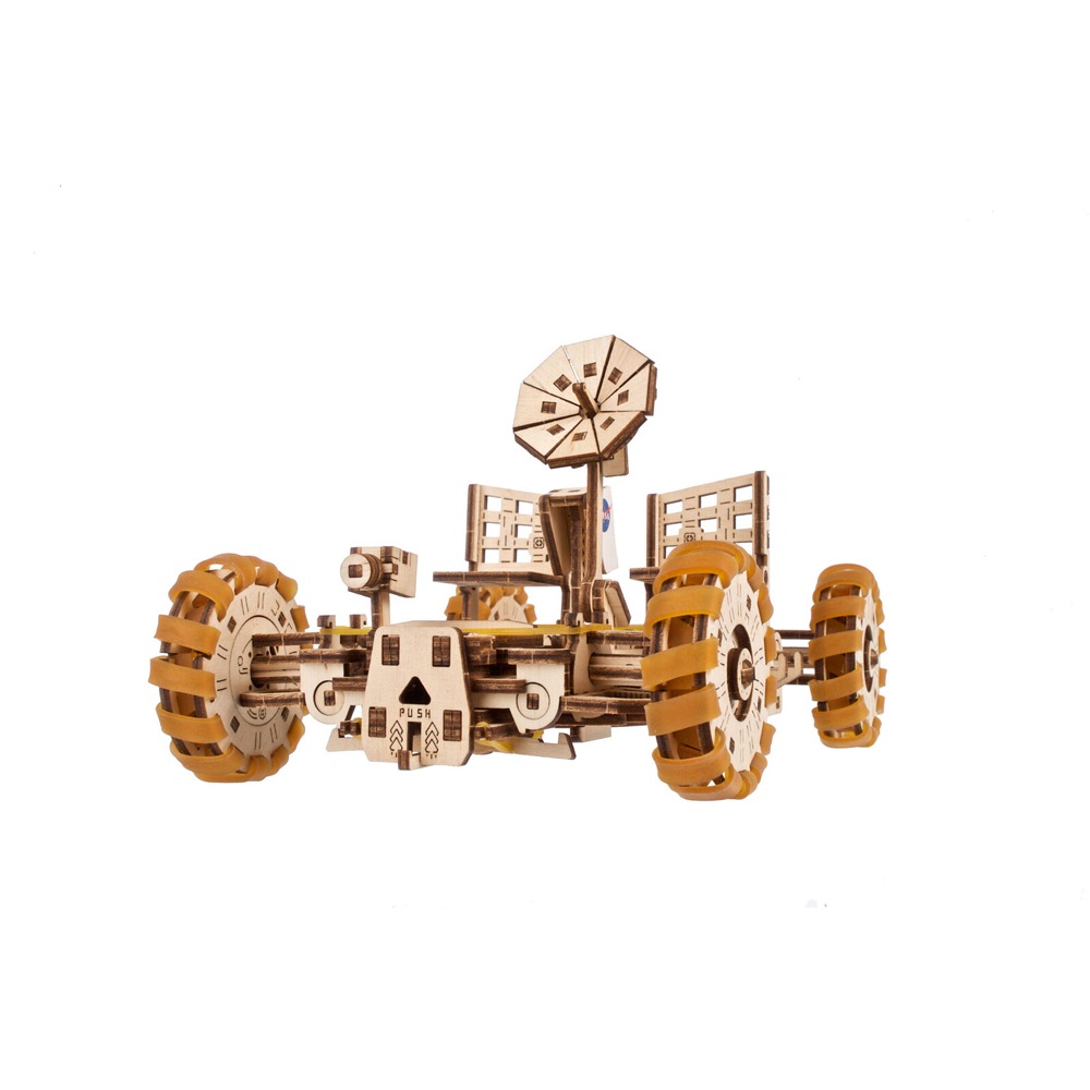 Buy Ugears NASA Lunar Rover Wooden 3D Puzzle Building Toy 14y+ - MyDeal ...