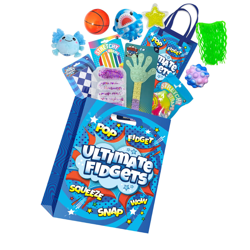 Buy Ultimate Fidgets Showbag S3C w/ Pop Rocker/Fidget Mat/Pen/Puzzle ...