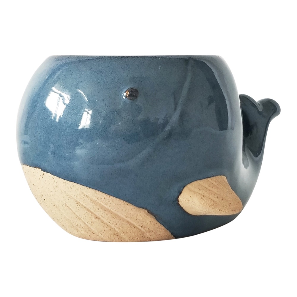 Buy Urban Whale 7cm Ceramic Planter Home/Garden Ornament Display Pot ...
