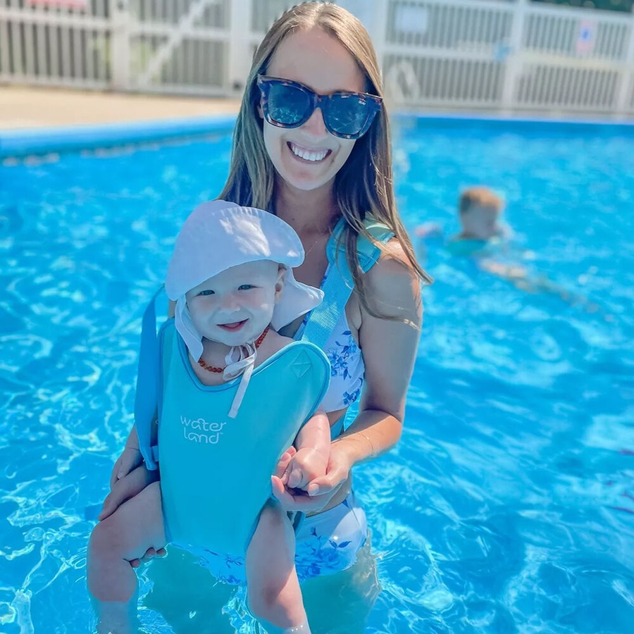 Buy Waterland Baby/Infant Carrier Light Blue Neoprene Wetsuit Sling ...