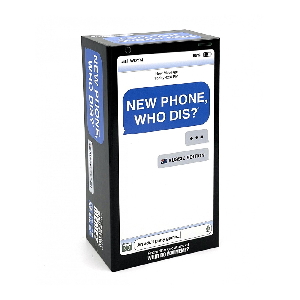 Buy What Do You Meme New Phone Who Dis Aussie 3-20 Player Adult Party ...