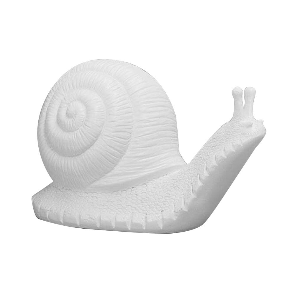 Buy White Moose Resin Table Snail Home/Garden/Outdoor Ornament Decor ...