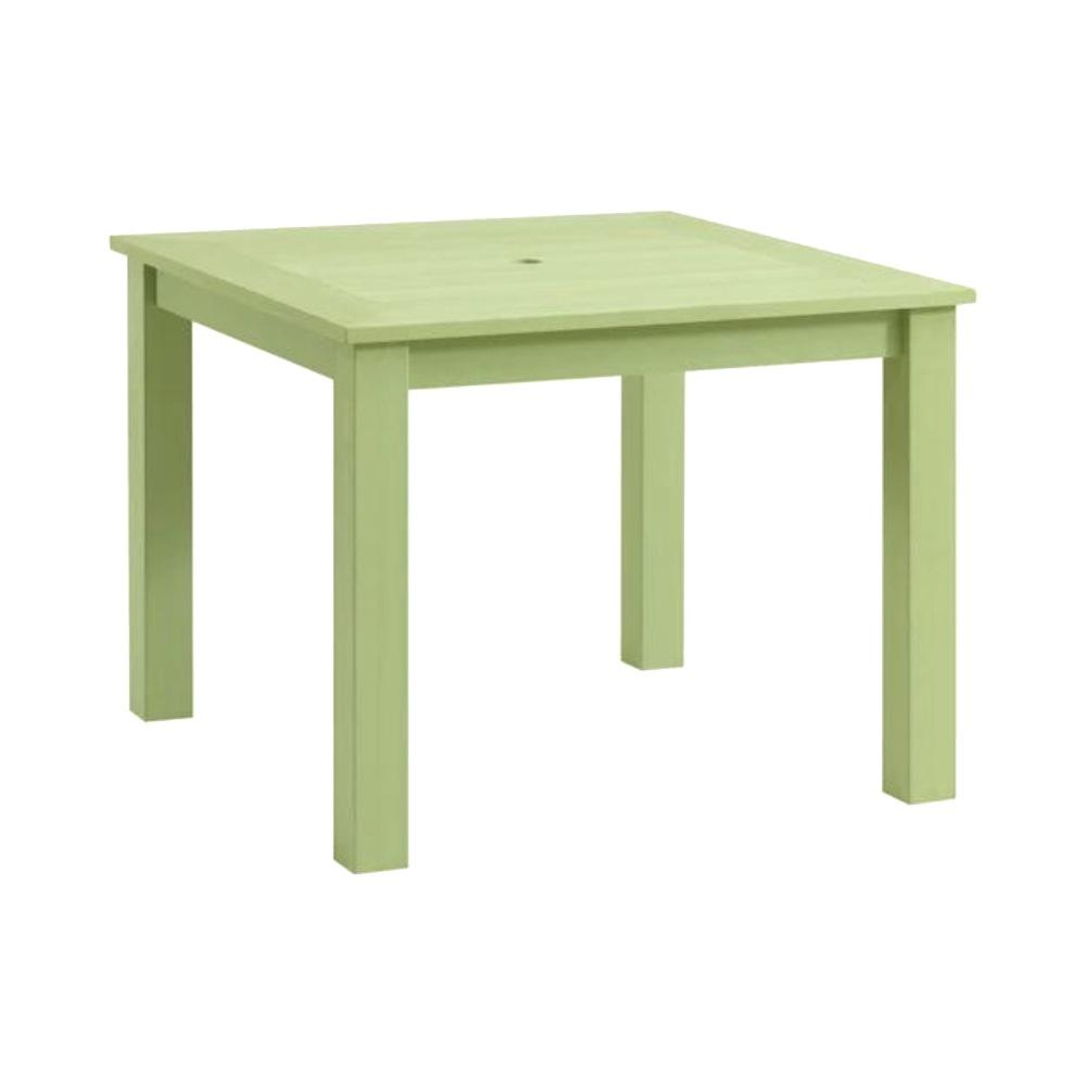 Buy Winawood 110x110cm Garden/Patio Furniture Square Dining Table Duck Egg Green - MyDeal Australia