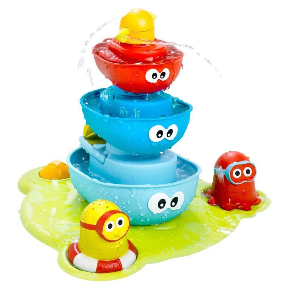 Buy Yookidoo Stack N Spray Tub Fountain Kids/Toddler Bathtime Water Toy ...