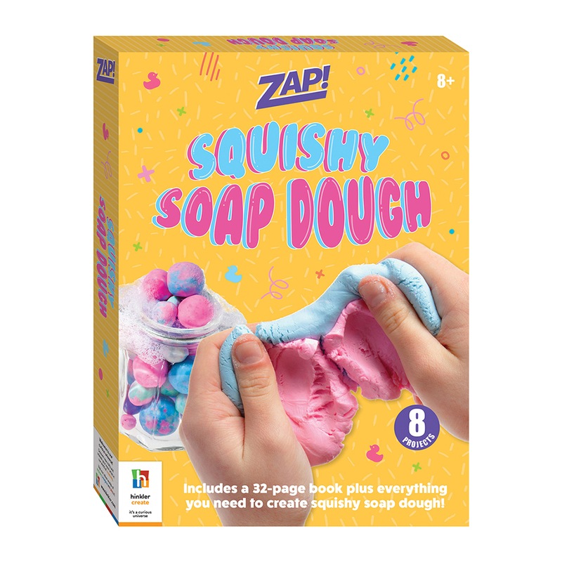 Buy Zap! Extra Squishy Soap Dough Kids Craft Activity Kit DIY Hobby ...