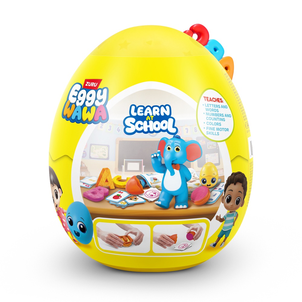 Buy ZURU Eggywawa Series 1 School Surprise Egg Kids Interactive Fun ...