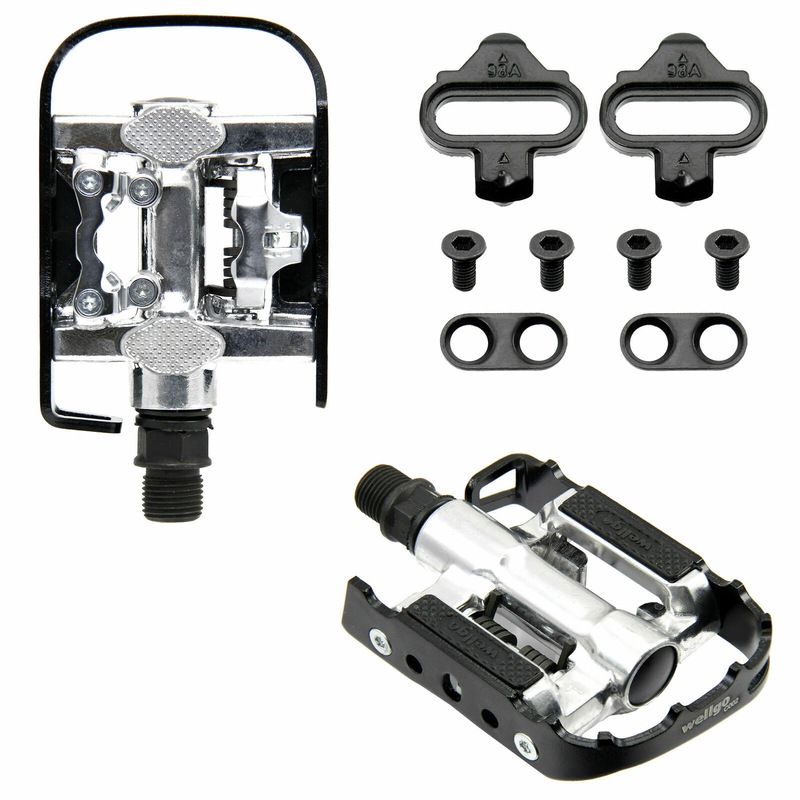Buy Wellgo C002 Multi-Function Pedals Shimano SPD Compatible - MyDeal
