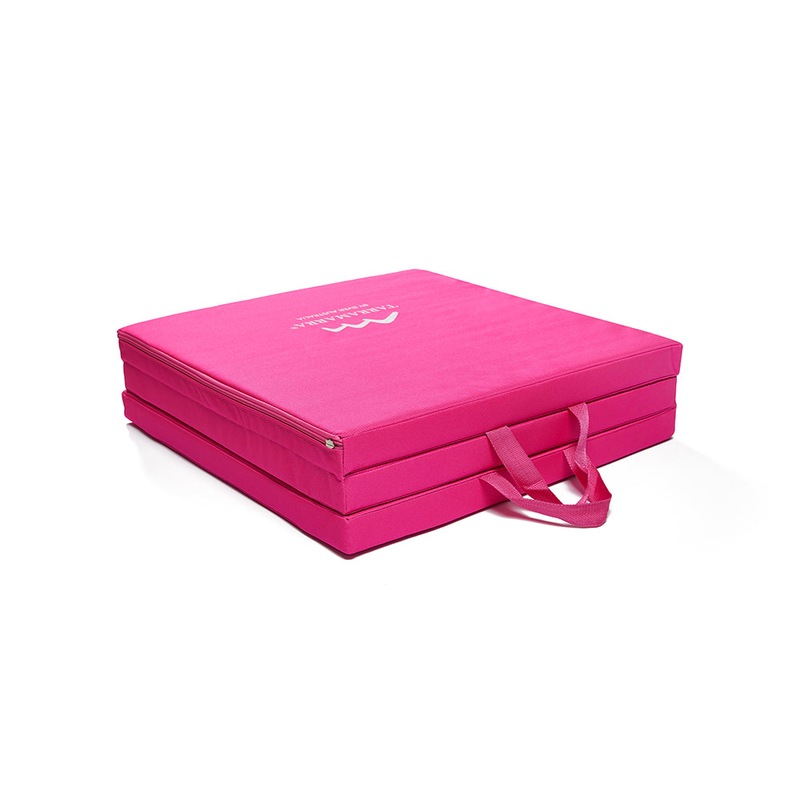 Tri-Fold Folding Exercise Floor Mat 180X60 cm with Carrying Handles ...