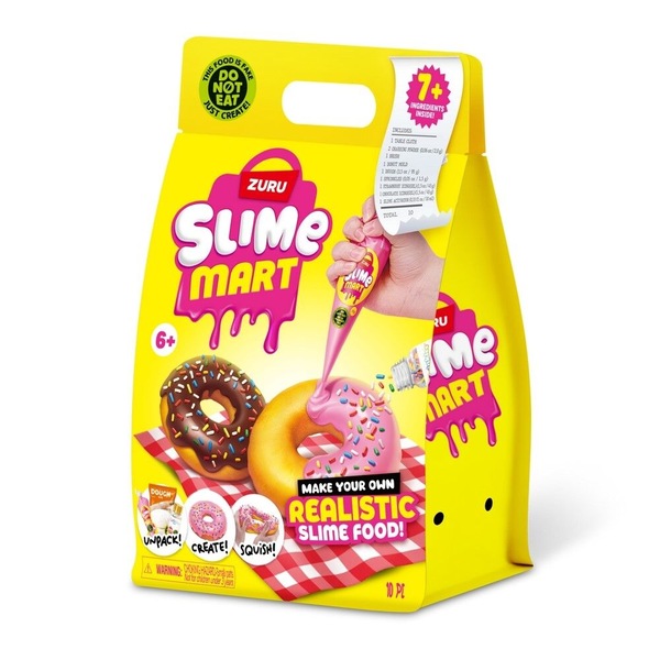 Buy 10 Piece Zuru Slime Mart Make Your Own Realistic Slime Food Playset ...