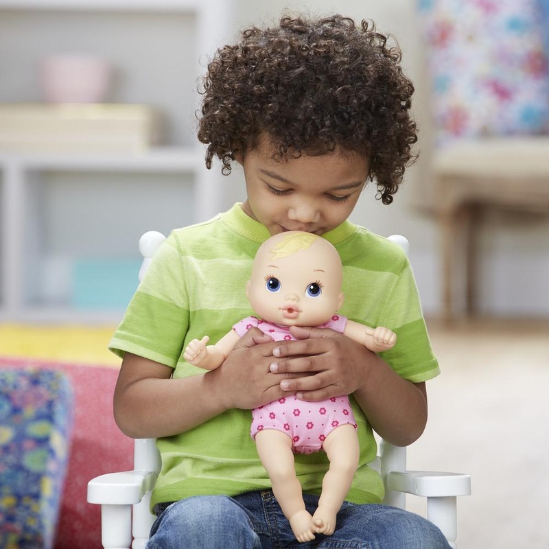 Buy Baby Alive Luv n Snuggle Baby Blonde Hair - MyDeal