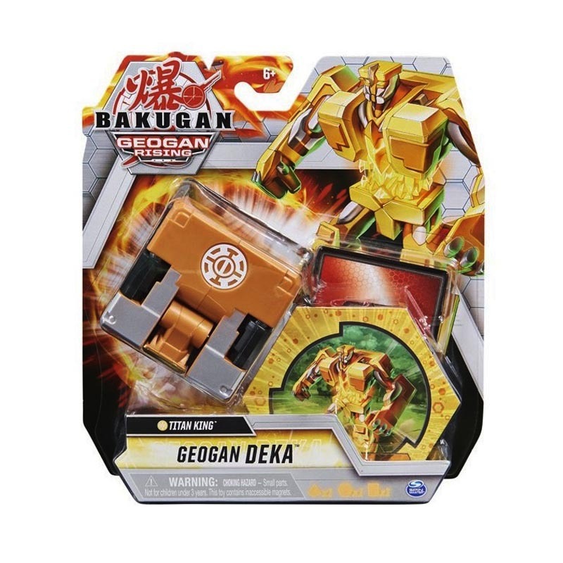 Buy Bakugan Geogan Rising Geogan Deka Titan King - MyDeal