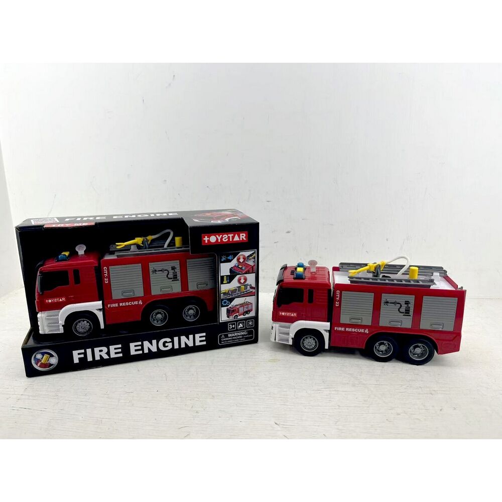 Buy Fire Engine 25cm with Lights & Sounds - MyDeal Australia