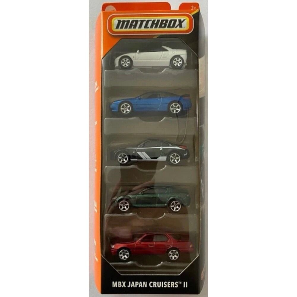 Buy Matchbox Cars 5 Pack MBX Japan Cruisers II - MyDeal Australia