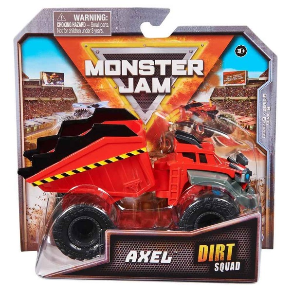 Buy Monster Jam Dirt Squad Axel Series 9 - MyDeal Australia